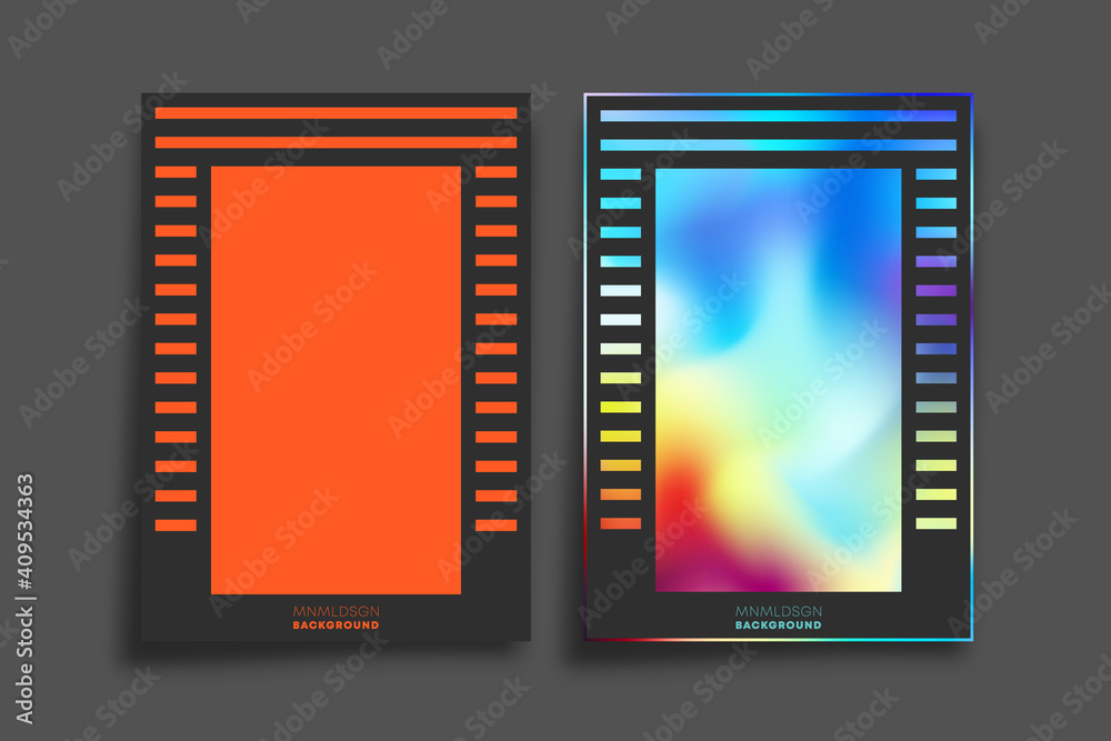 Gradient and minimal line design for background, wallpaper, flyer ...