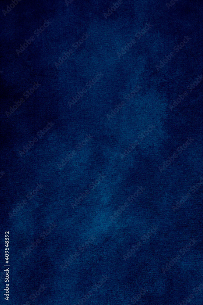 Texture for artwork and photography. Abstract royal blue stained paper ...