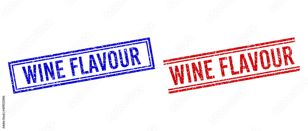 WINE FLAVOUR rubber overlays with distress texture. Vectors designed ...