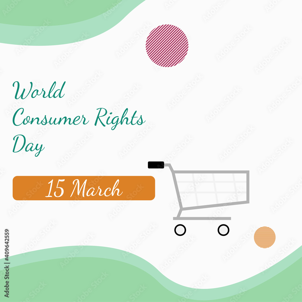 World Consumer Rights Day March 15, Background, Symbol of Consumer ...