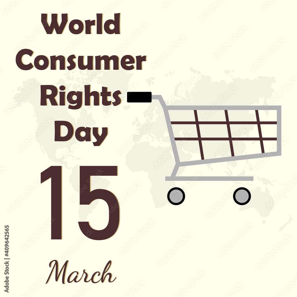 World Consumer Rights Day March 15, Background, Symbol of Consumer ...