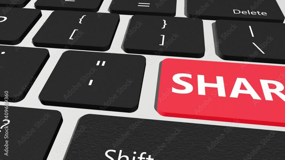 Keyboard button, sharebutton computer share pixelated screen website ...