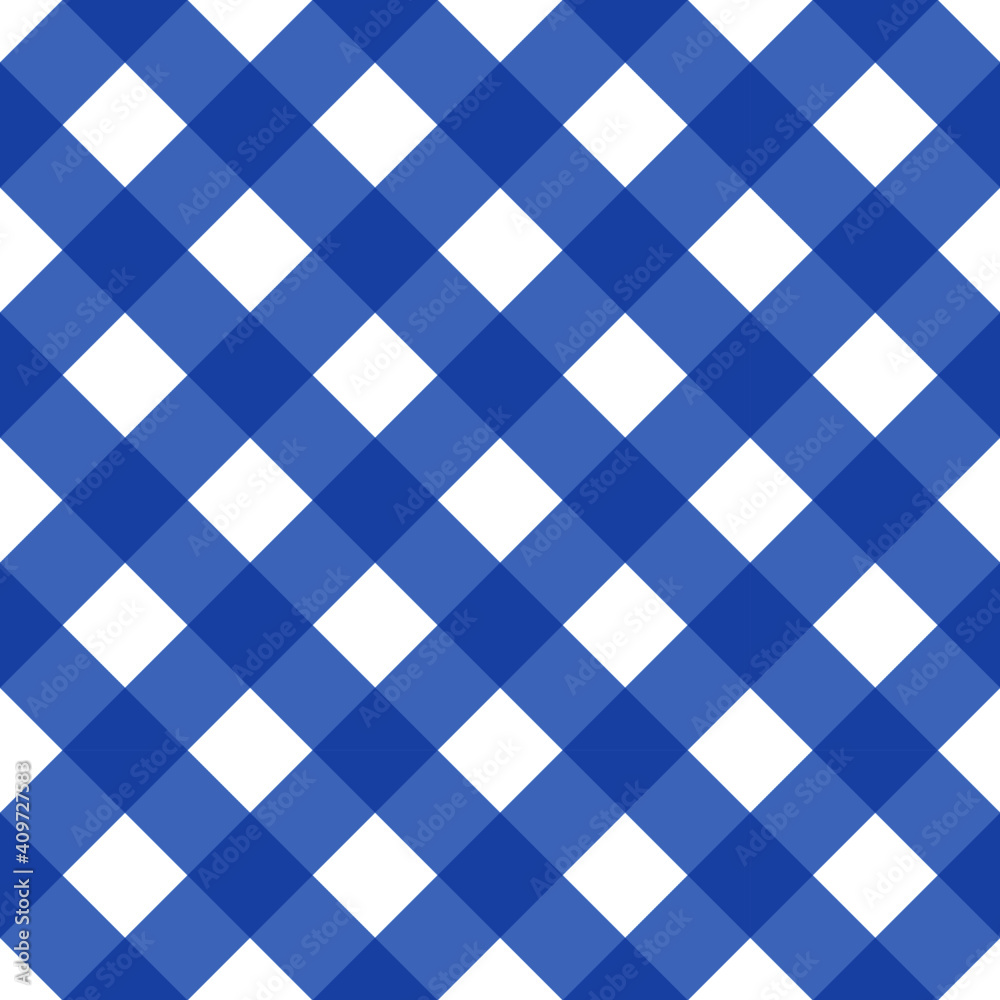 Blue plaid seamless pattern for textile fabrics Stock Vector | Adobe Stock