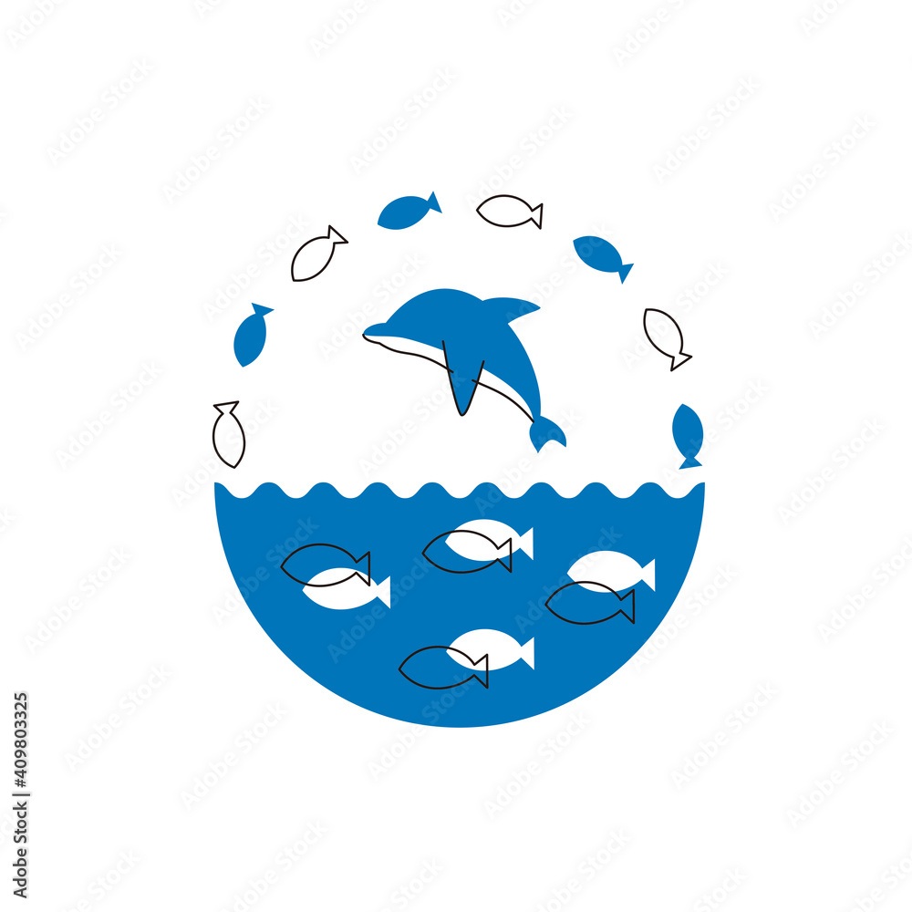 SDGs: Goal 14. Image illustration of 'LIFE BELOW WATER'. Vector ...