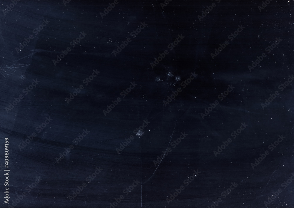 Crushed texture overlay. Damaged screen. Dark weathered dirty faded TV ...