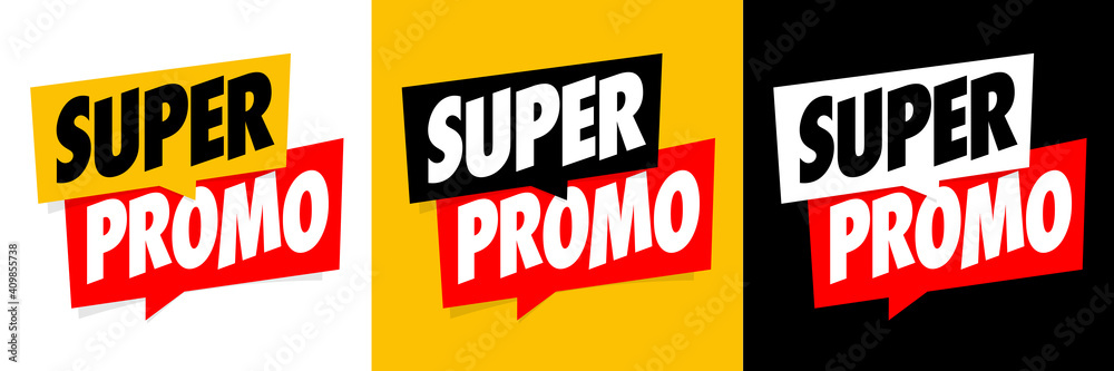 Super promo ! Stock-Vektorgrafik | Adobe Stock