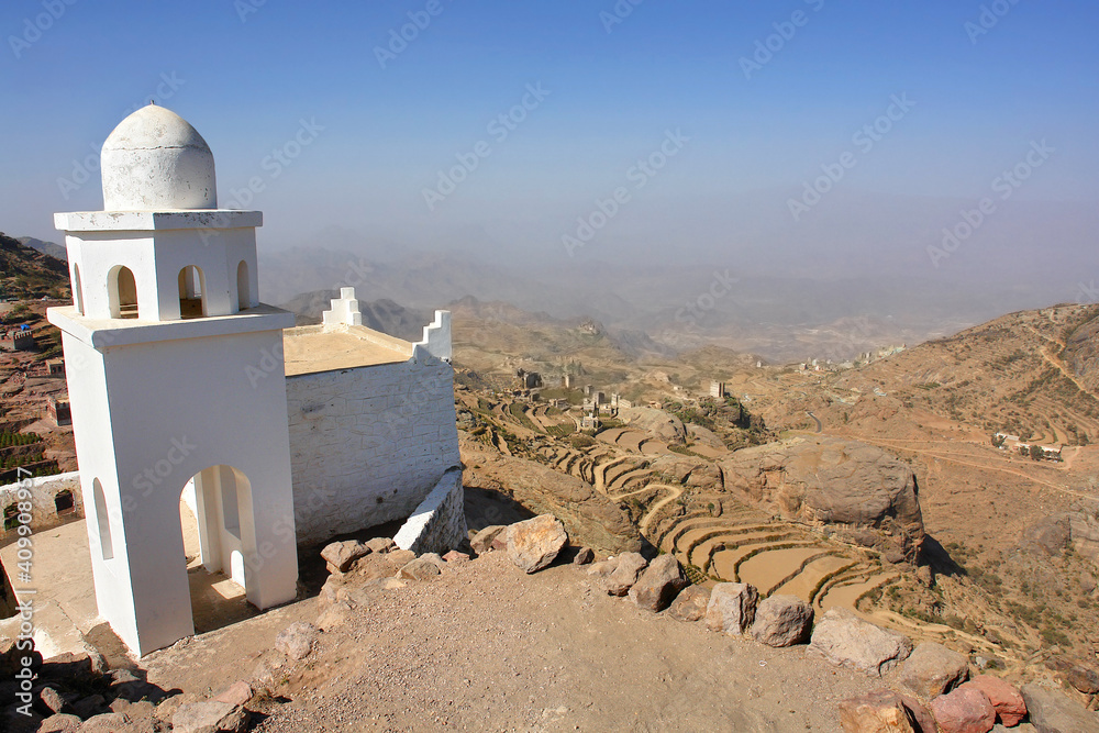 Mausoleum of Hatim ibn Ibrahim al-Hamidi, Yemen Stock Photo | Adobe Stock