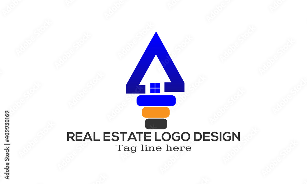 real estate logo symbol icon vector graphic design. Stock Vector ...