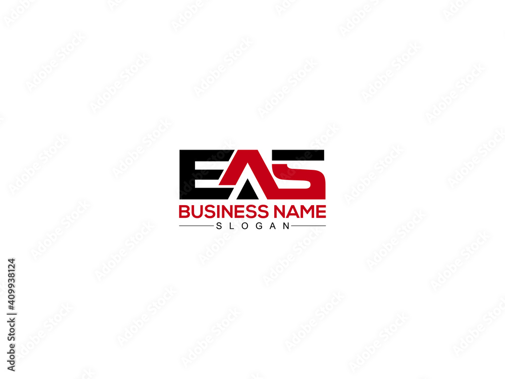 EAS Letter and templates design For Your Business Stock Vector | Adobe ...