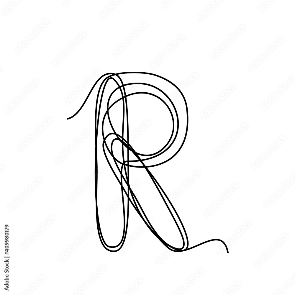 R Alphabet Name