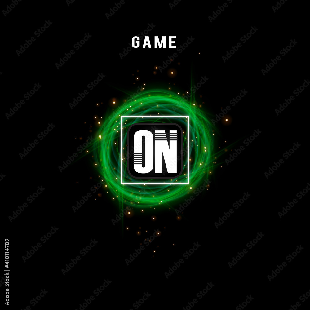 PLAY. Cool wallpapers with game elements and text. Dark backgrounds for ...