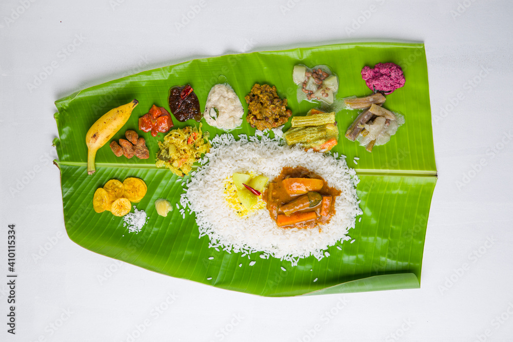 onam sadhya Stock Photo | Adobe Stock