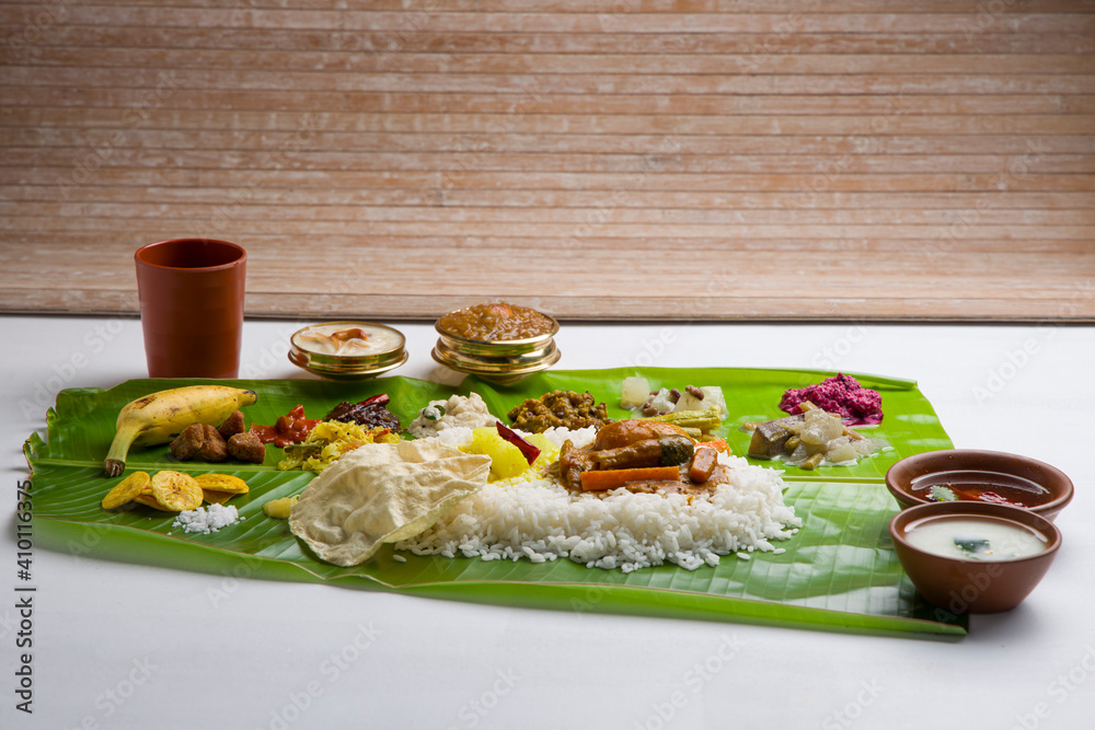 onam sadhya Stock Photo | Adobe Stock