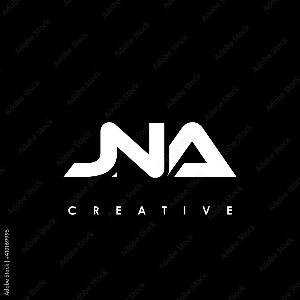 JNA Letter Initial Logo Design Template Vector Illustration Stock ...