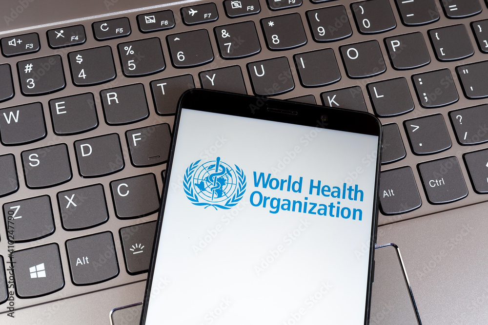 Foto de Toronto, Canada - January 31, 2021: World Health Orgniaztion ...