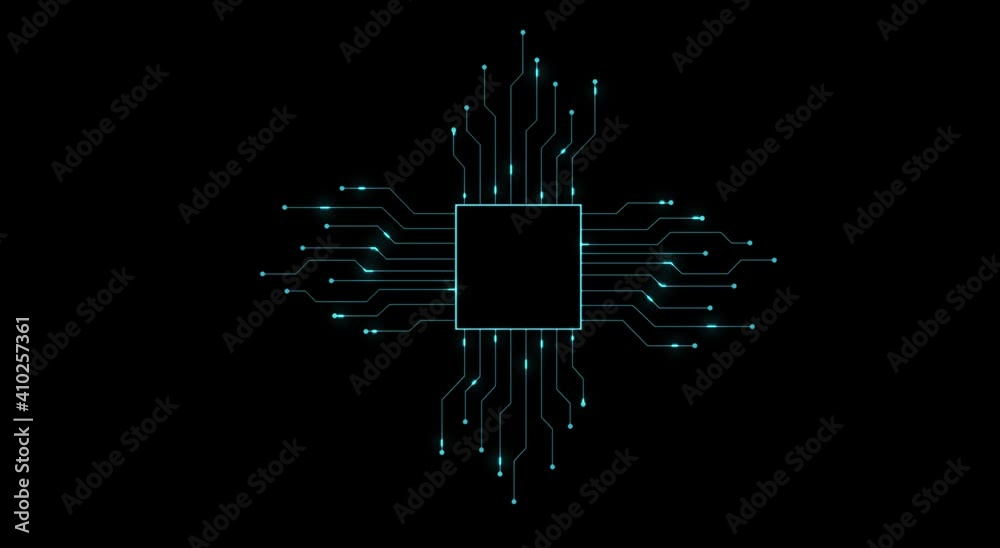 4K animation chip set cpu controller and print circuit for text or logo ...