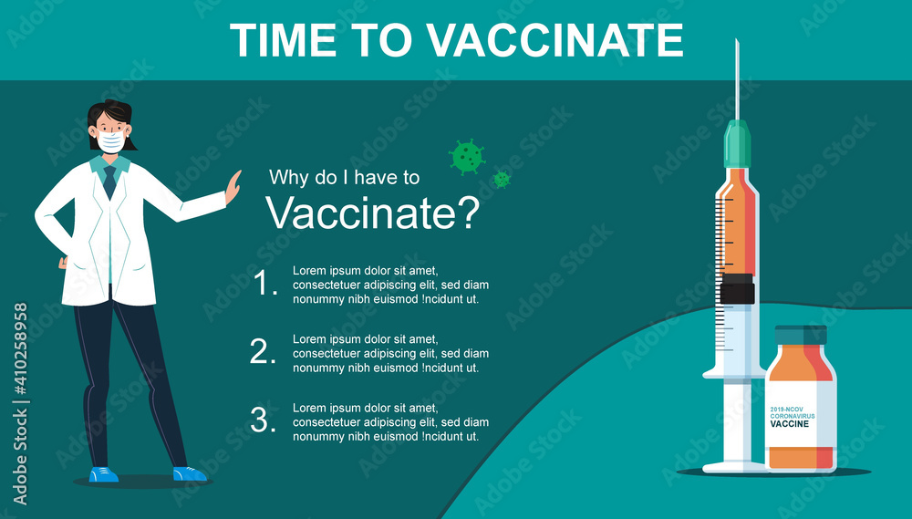 Infographic poster about Covid-19 vaccination Stock Illustration ...