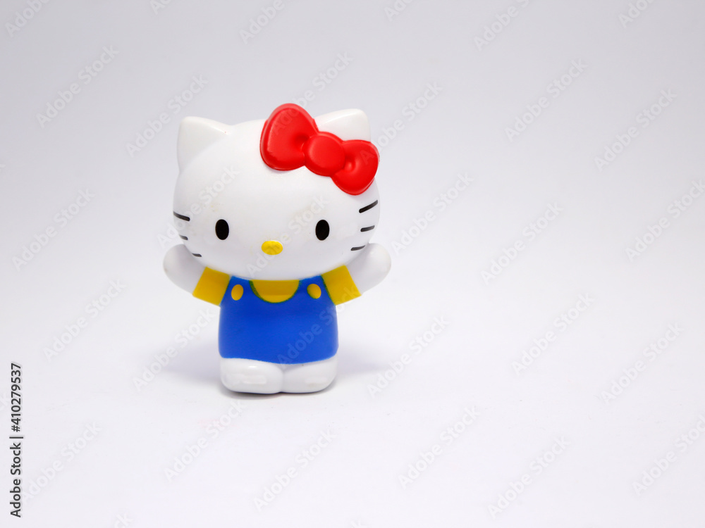 Hello Kitty. Famous character. Adorable kitten. Character from Japan ...