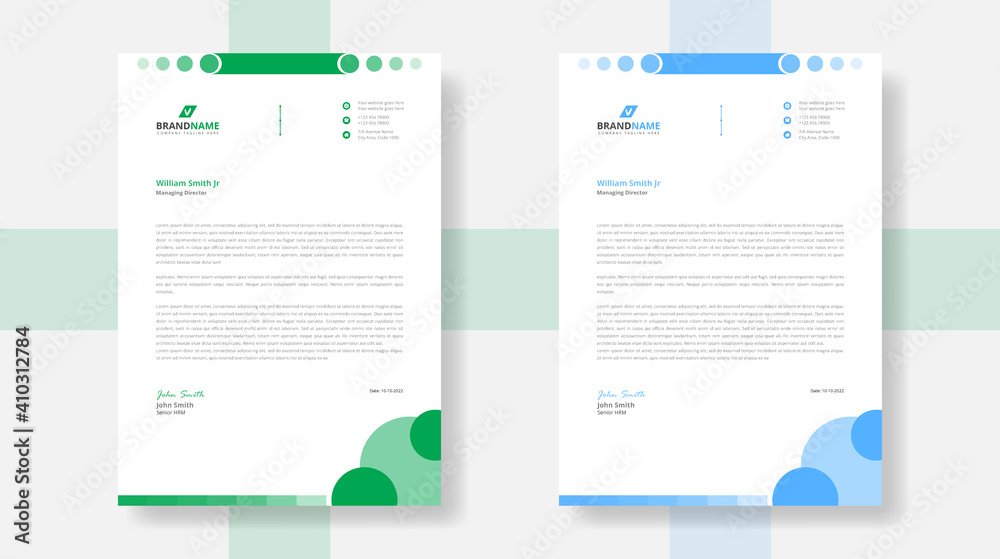 Letterhead corporate business professional invitation card template ...