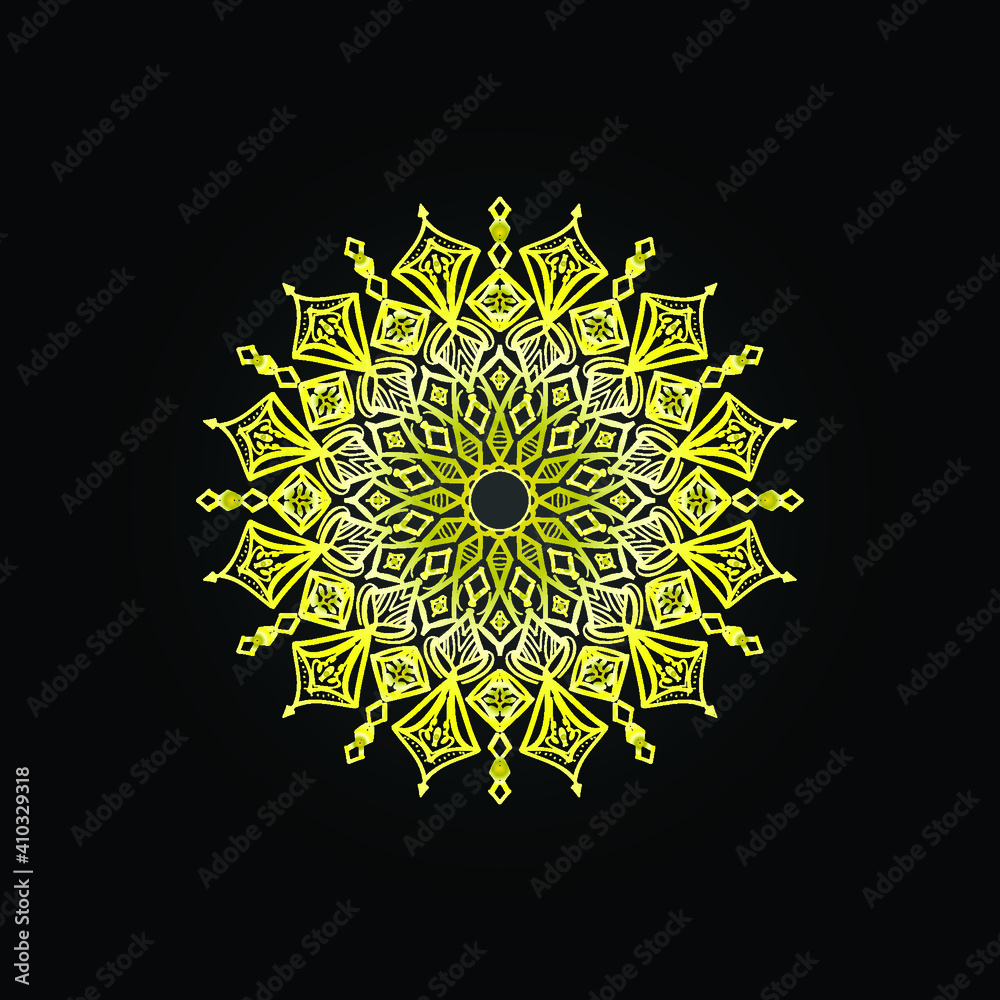 abstract spiritual symbol background Stock Vector | Adobe Stock