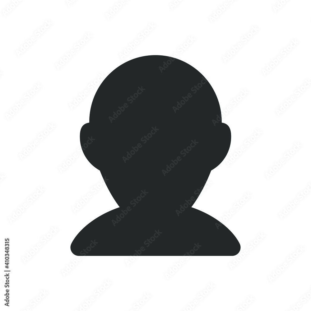 User profile login or access authentication icon button set. People ...