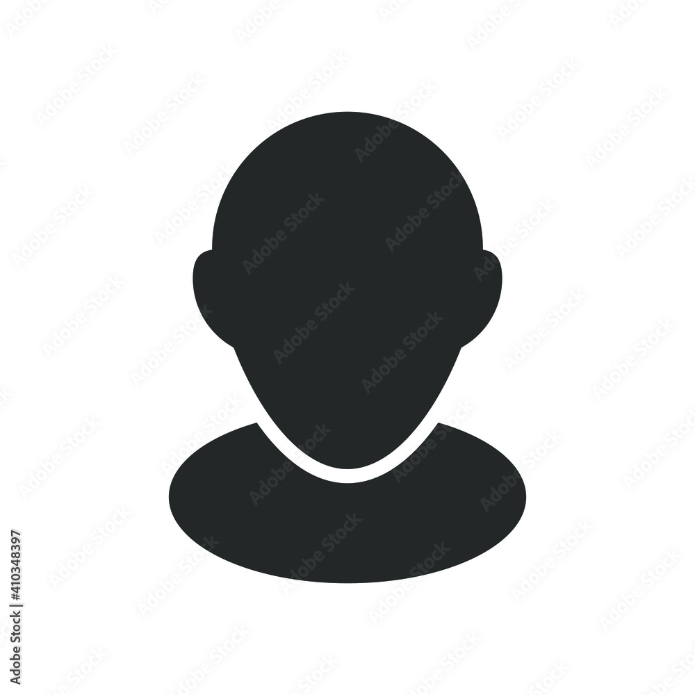 User profile login or access authentication icon button set. People ...