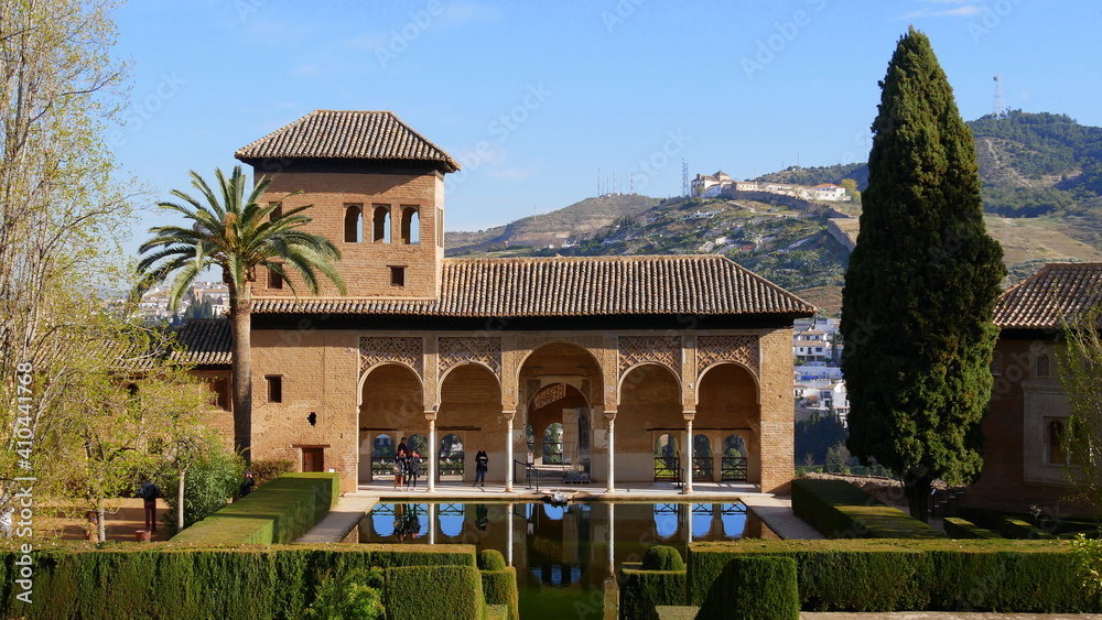 El Partal, Alhambra, Granada, Andalusien Stock Photo | Adobe Stock