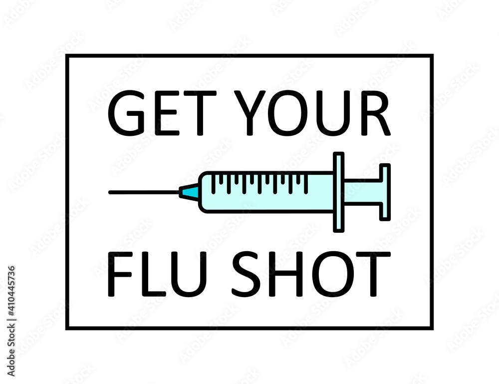 Flu Shot Signage