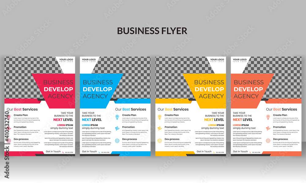 Corporate Business abstract vector template for Brochure, AnnualReport ...