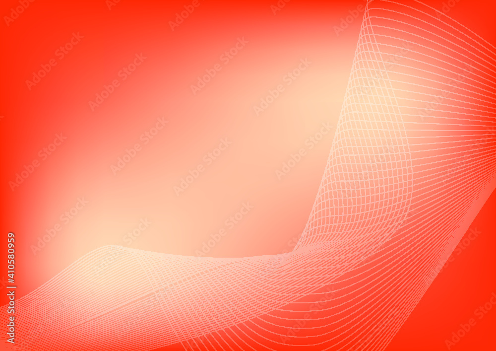 orange and white abstract background with white lines, Beautiful color ...