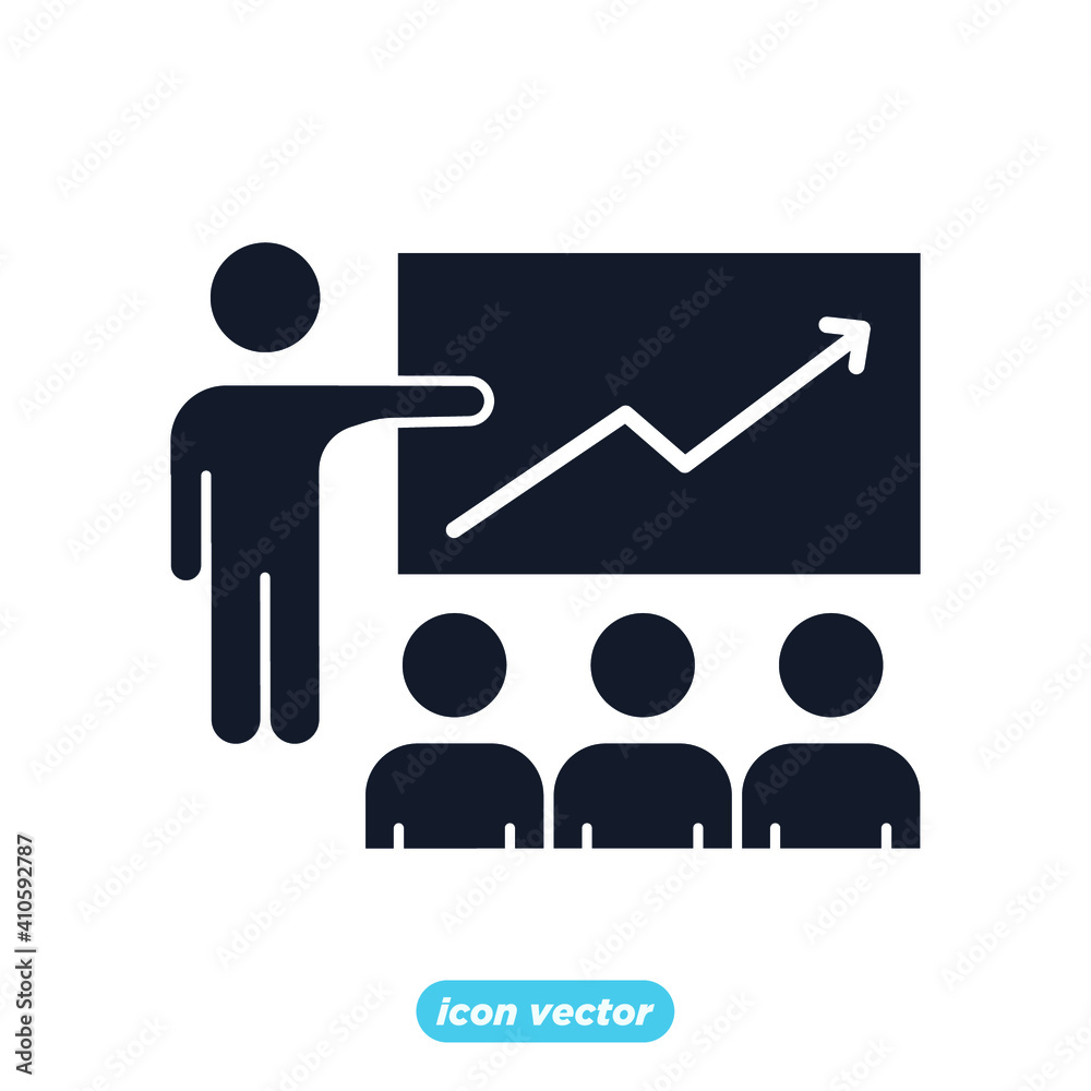 leadership traits icon. Development and Teamwork symbol template for ...