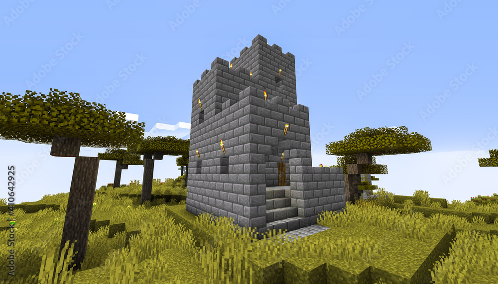 Minecraft Game – February 3 2021: Sample of Simply Stone Medieval ...