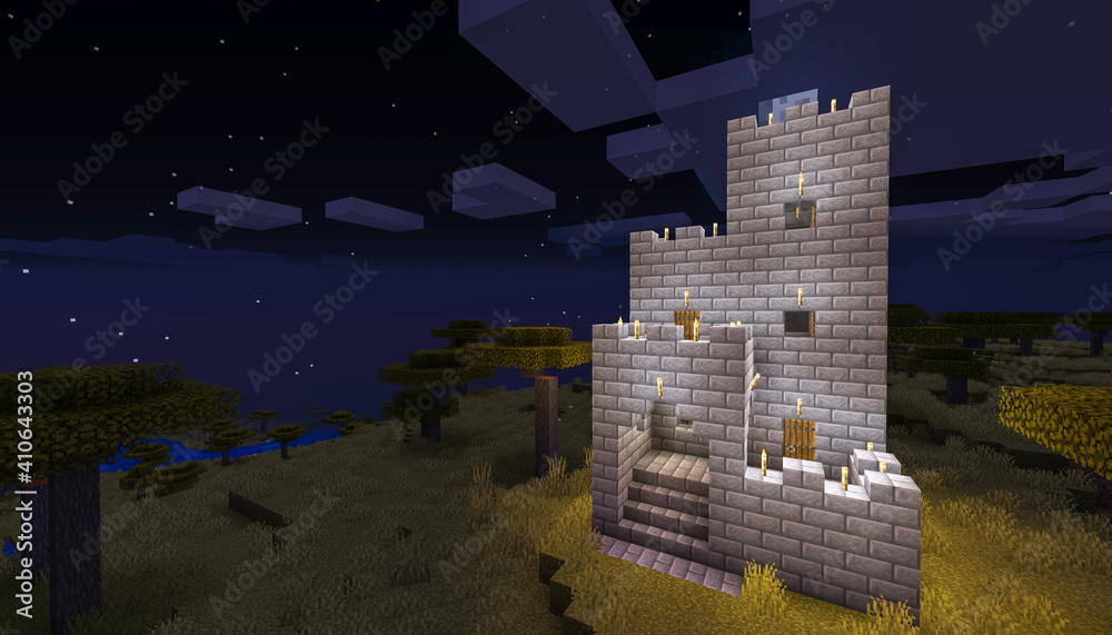 Minecraft Game – February 3 2021: Sample of Simply Stone Medieval ...