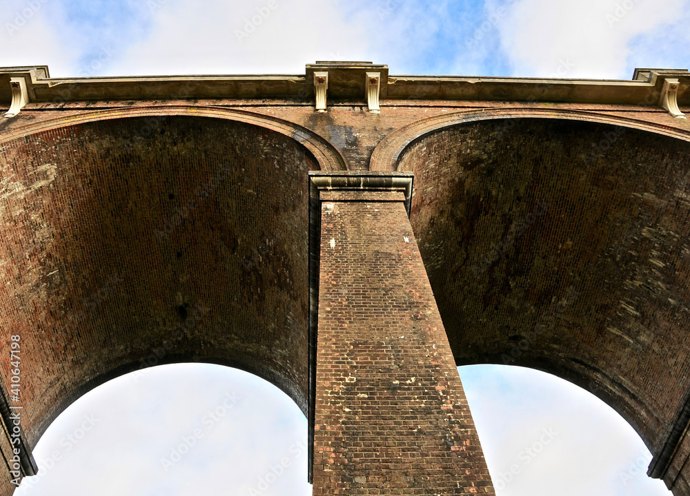 Two arches of the Ouse Valley Viaduct Stock-Foto | Adobe Stock