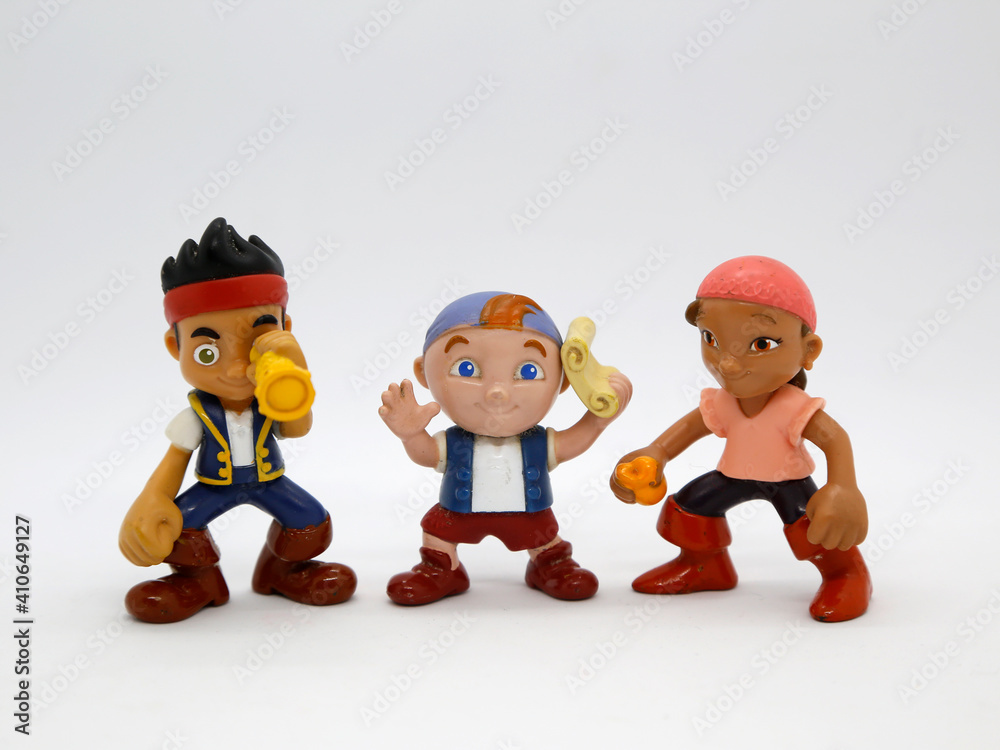 Jake and the Never Land Pirates. Tv series toys. Jake, Izzy and Cubby ...