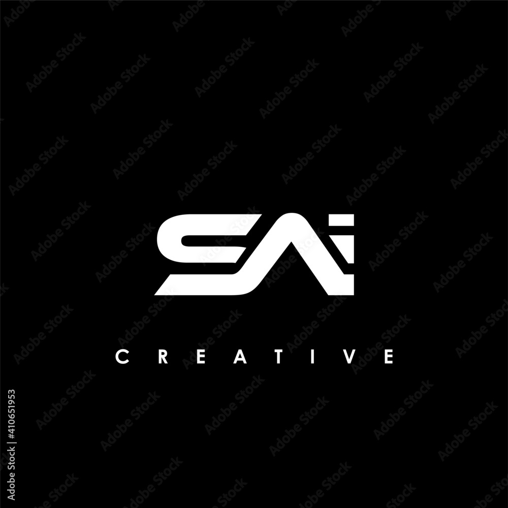 SAI Letter Initial Logo Design Template Vector Illustration Stock ...