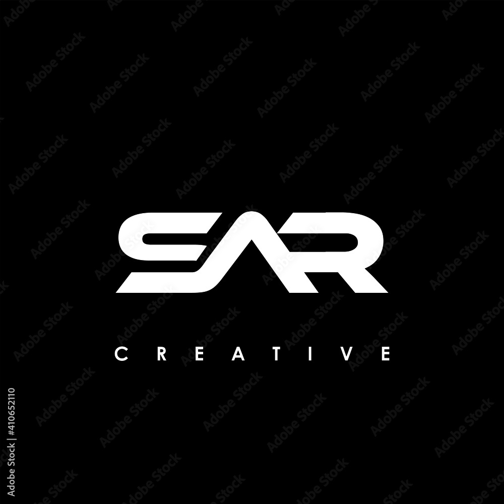 SAR Letter Initial Logo Design Template Vector Illustration Stock ...