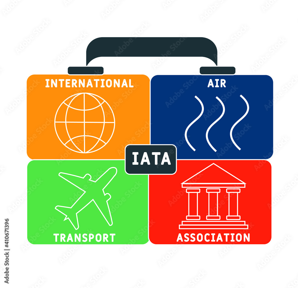 IATA - International Air Transport Association. acronym. business ...