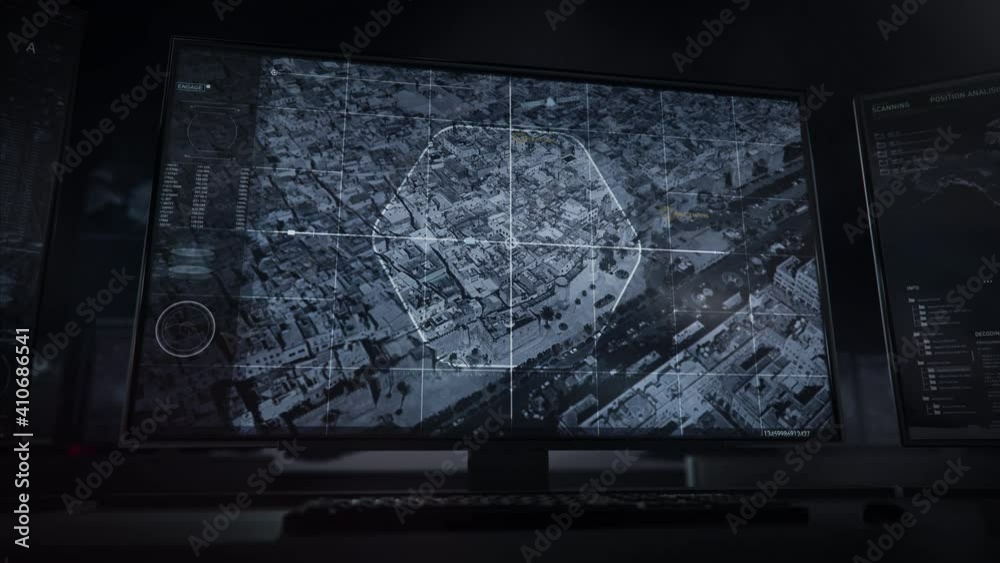 Using the most modern spying software. Tracking the location. Live ...