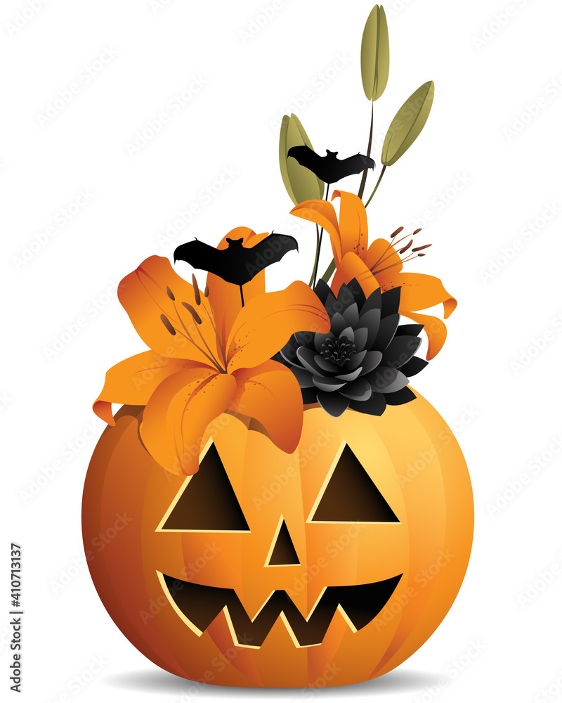 Happy Jack O Lantern Vector