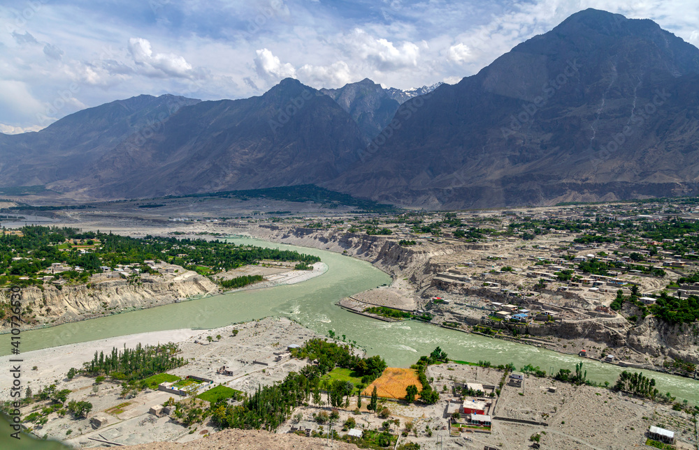 landscape photography of beautiful valleys in Karakorum range of gilgit ...