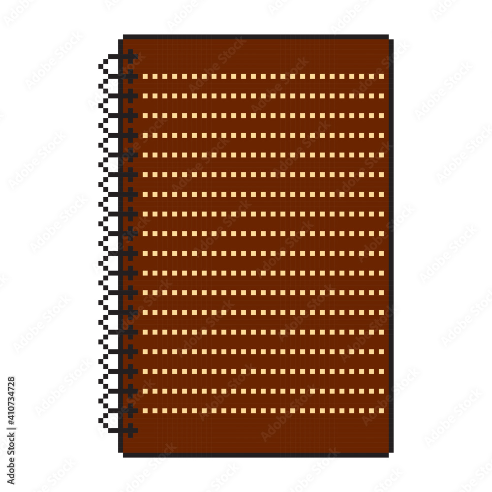 Paper pixel art. Vector illustration. เวกเตอร์สต็อก | Adobe Stock