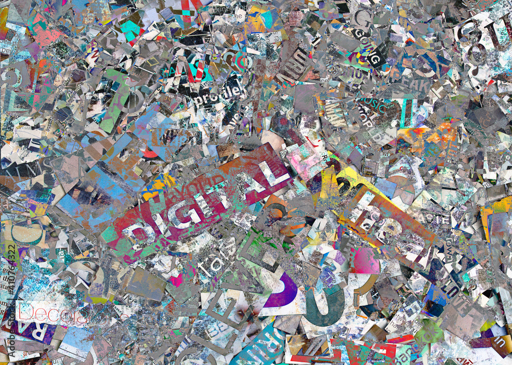 abstract magazine texture Stock Photo | Adobe Stock