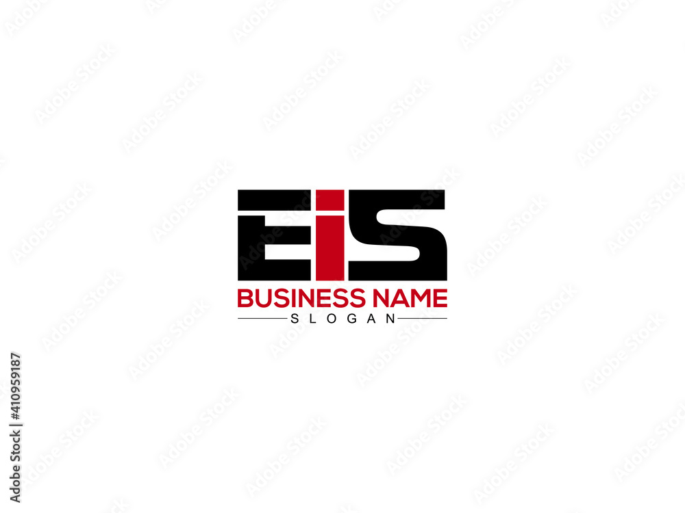 EIS Logo And Illustrations Design For New Business Stock Vector | Adobe Stock