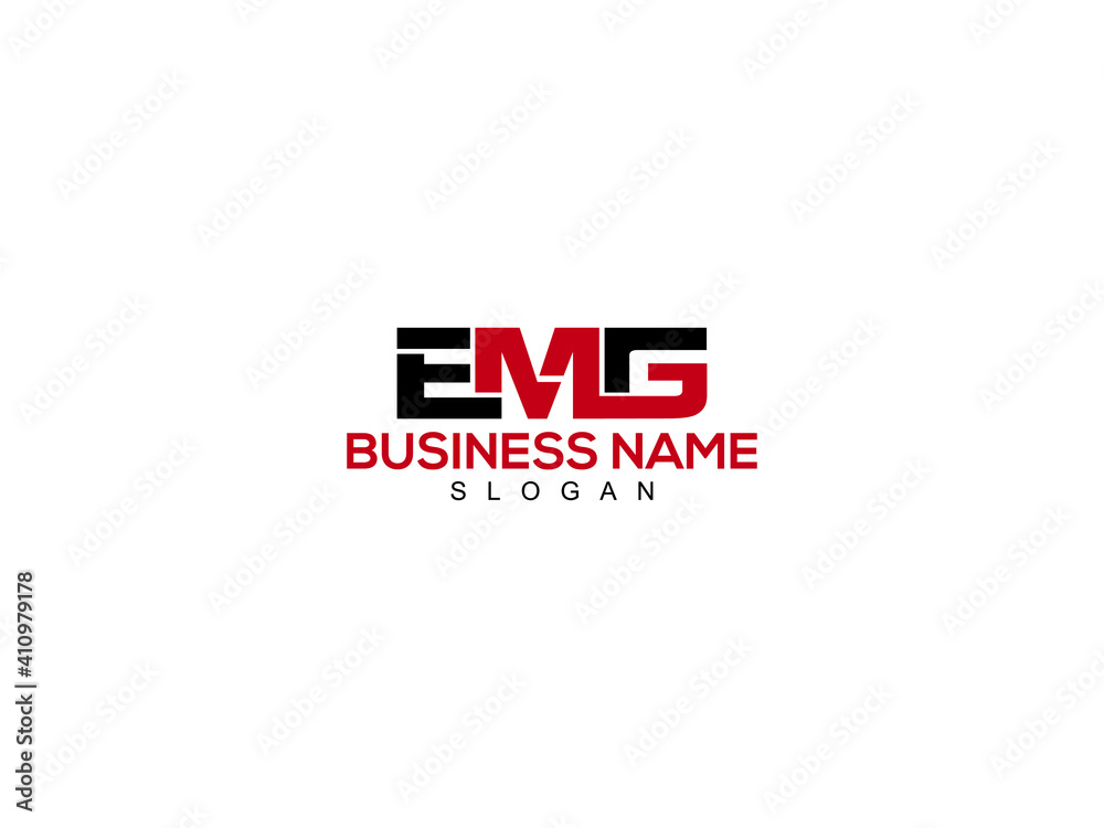 EMG logo vector And Illustrations For Business Stock-Vektorgrafik ...