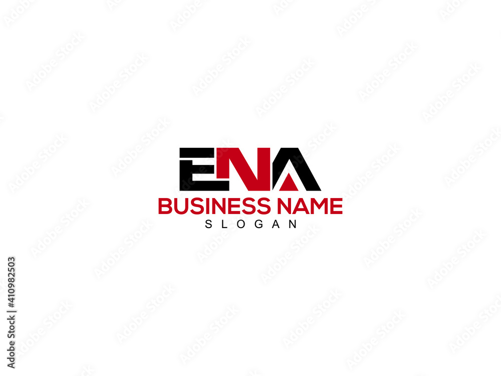 ENA Letter and templates design For Your Business Stock Vector | Adobe ...