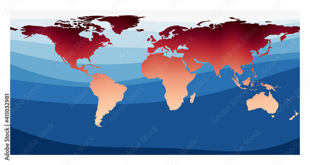 World Map Vector. Equirectangular (plate carree) projection. World in ... World Map Vector. Equirectangular (plate carree) projection. World in ...