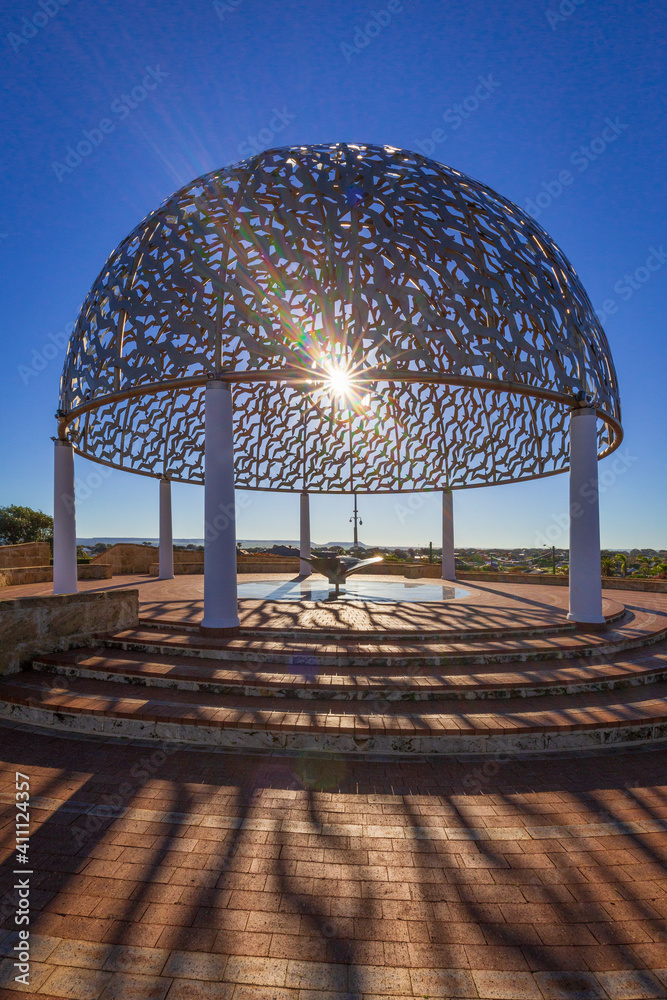 Geraldton, Australia - 8 Sep 2018: The HMAS Sydney Memorial at ...