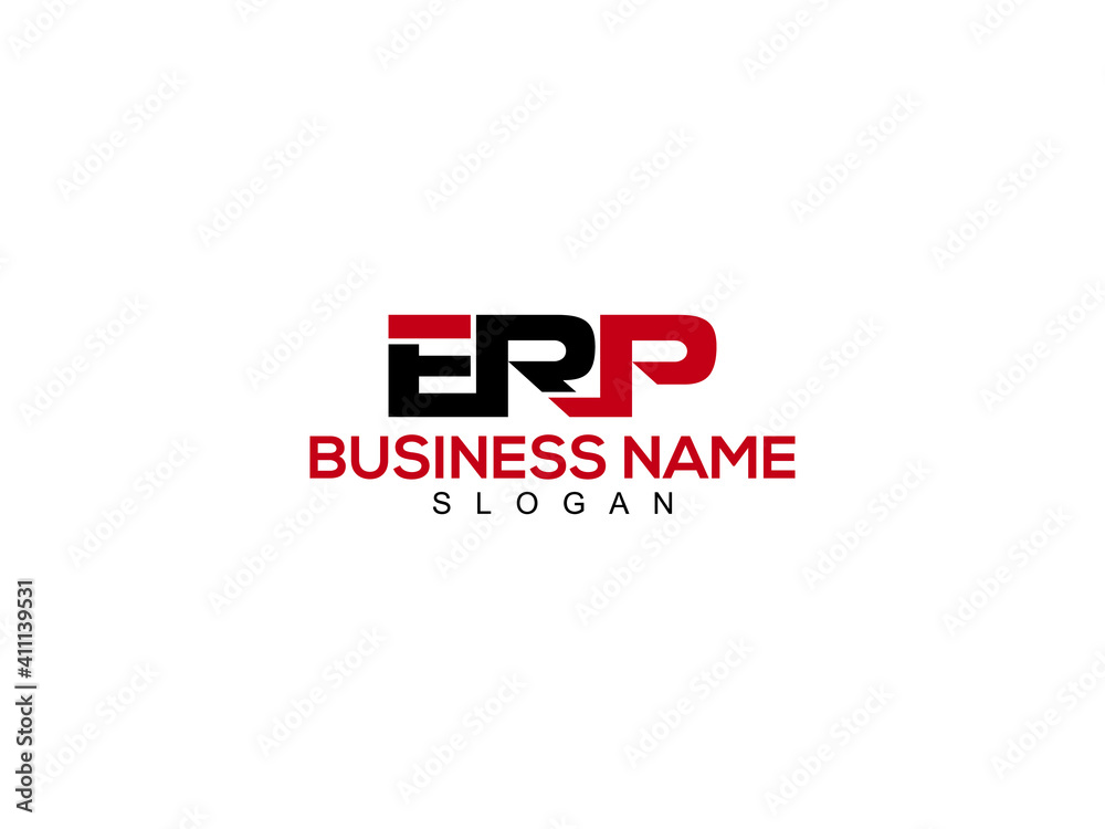 ERP Logo vector And Illustrations For Business Stock Vector | Adobe Stock