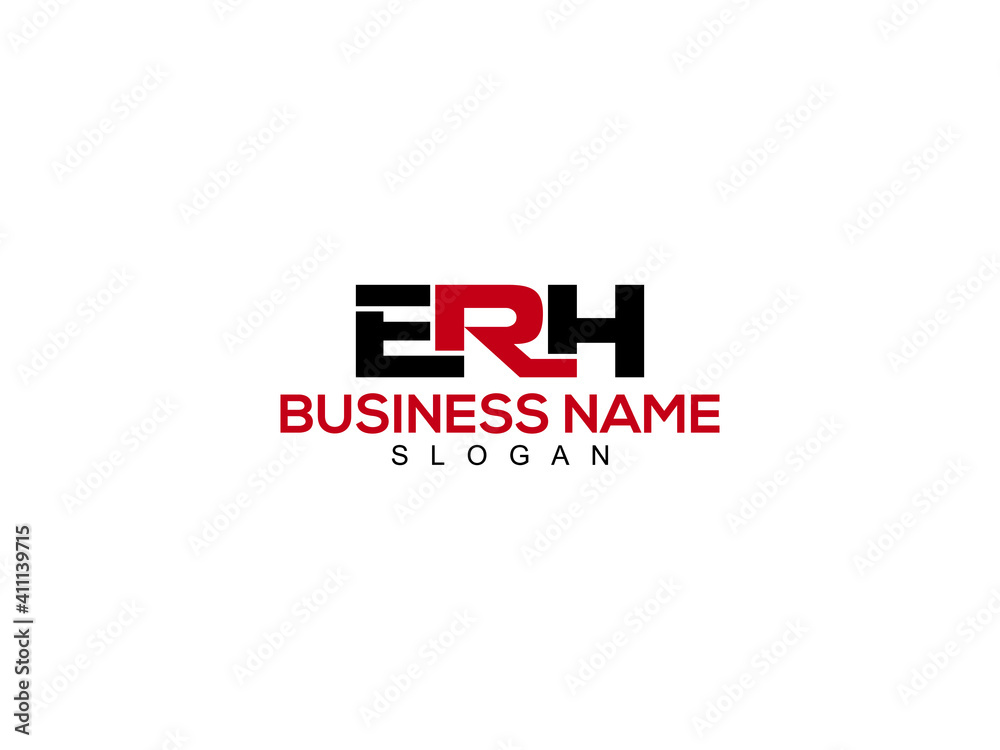 ERH logo vector And Illustrations For Business Stock Vector | Adobe Stock